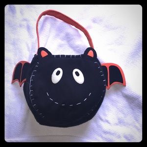 Accessories | Smiling Bat Felt Treat Bag | Poshmark